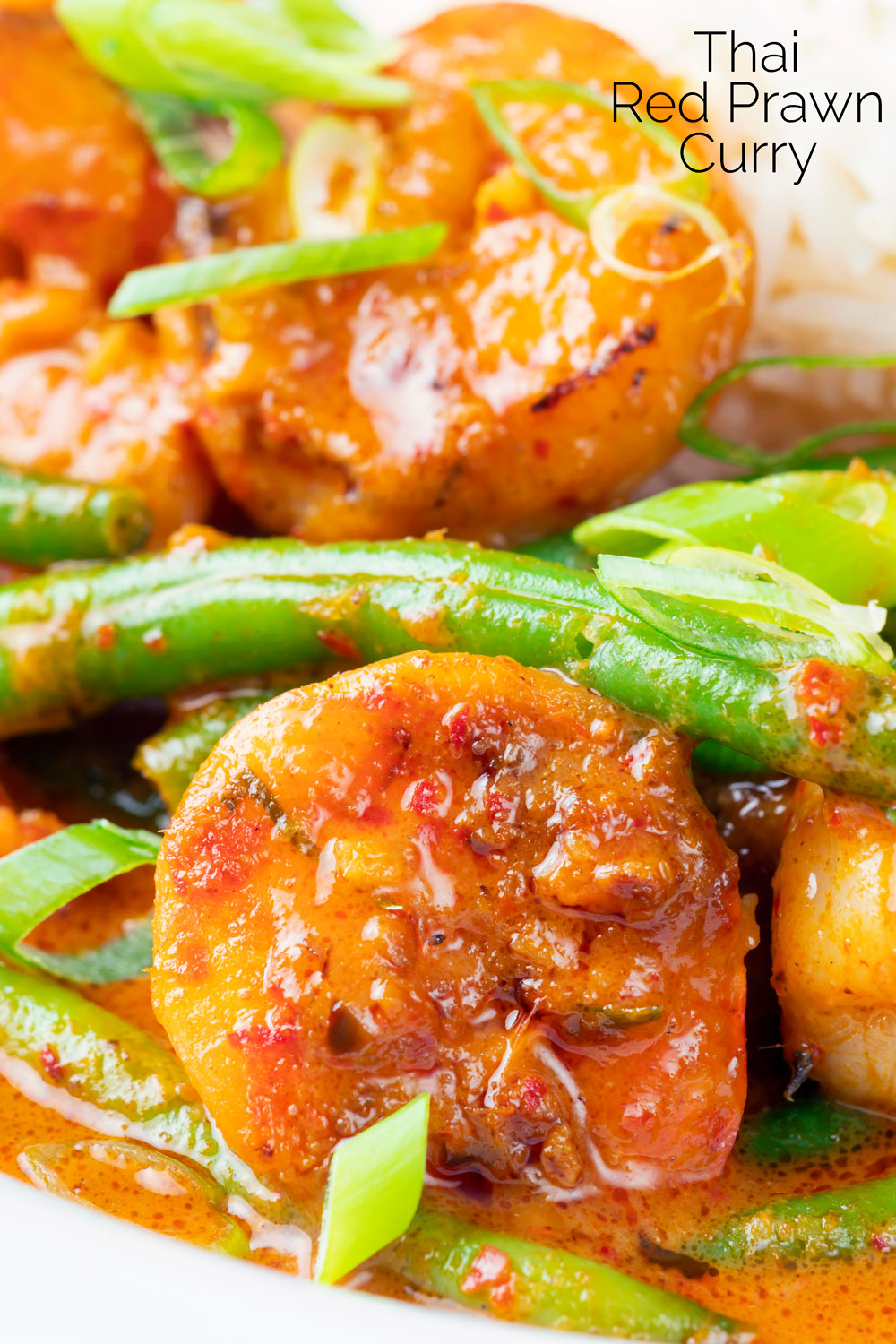 Thai Red Prawn Curry with Green Beans - Krumpli