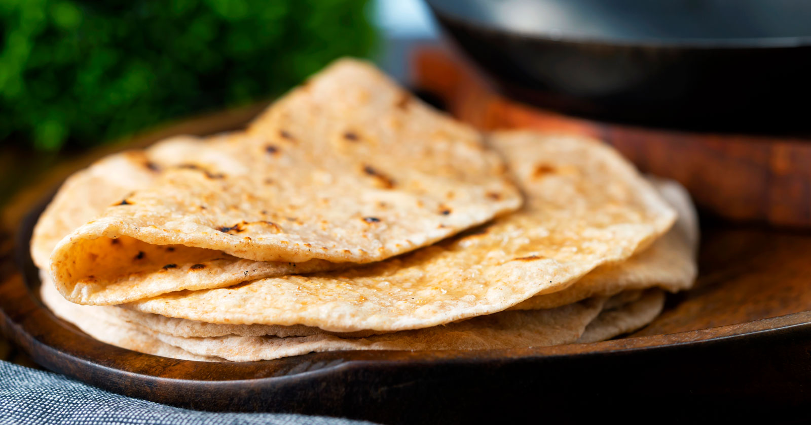 Easy Homemade Indian Chapati Flatbread - Krumpli
