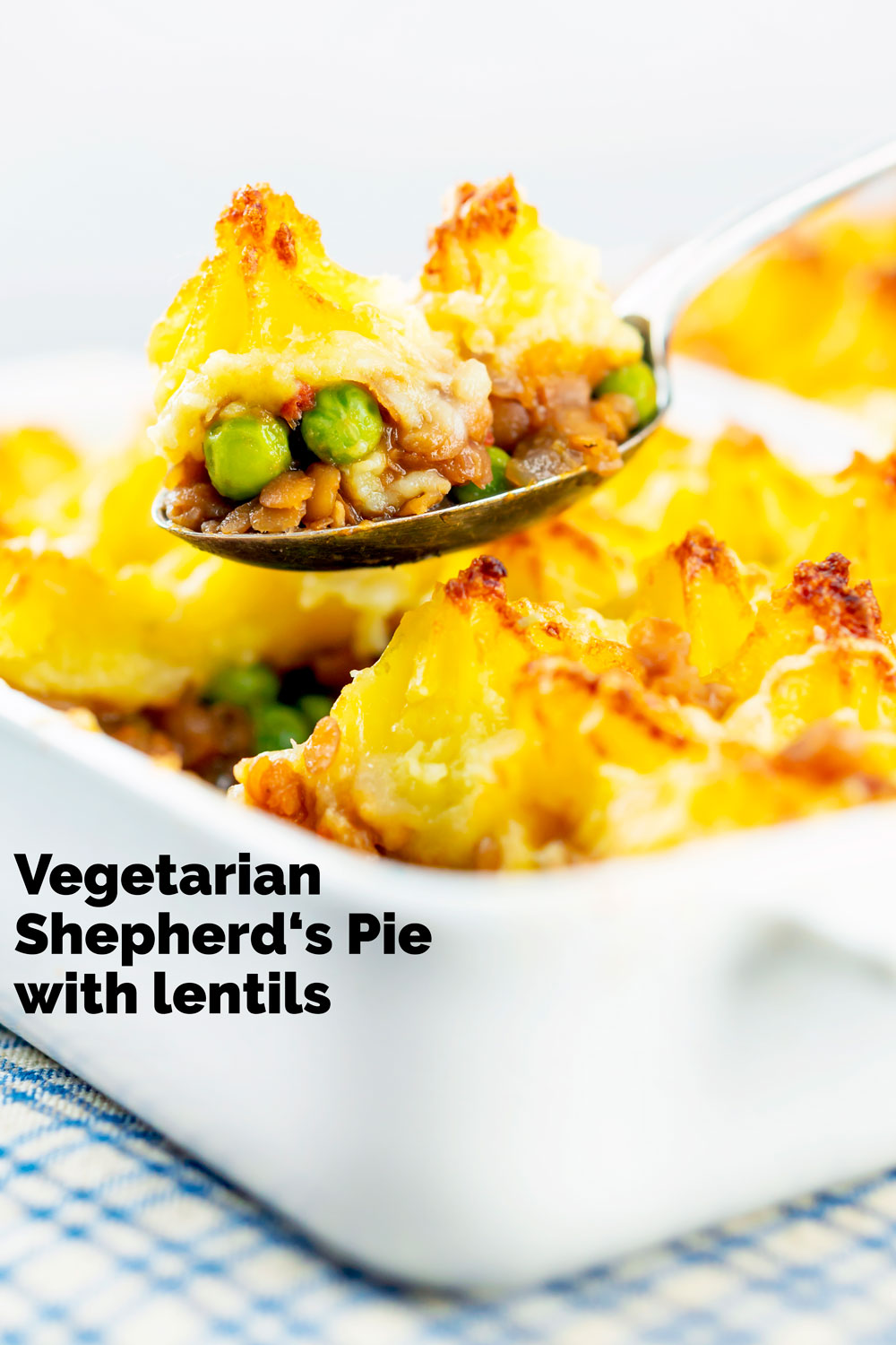 Shepherdess Pie or Vegetarian Shepherd's Pie - Krumpli