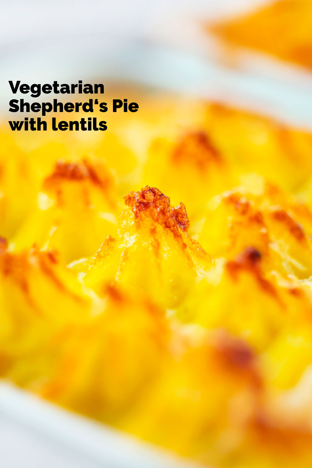 Shepherdess Pie or Vegetarian Shepherd's Pie - Krumpli