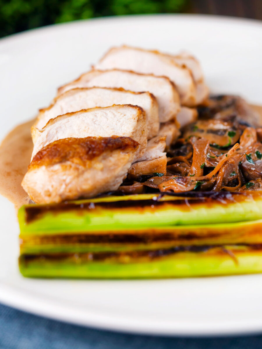 Chicken Forestière with Cream and Tarragon - Krumpli