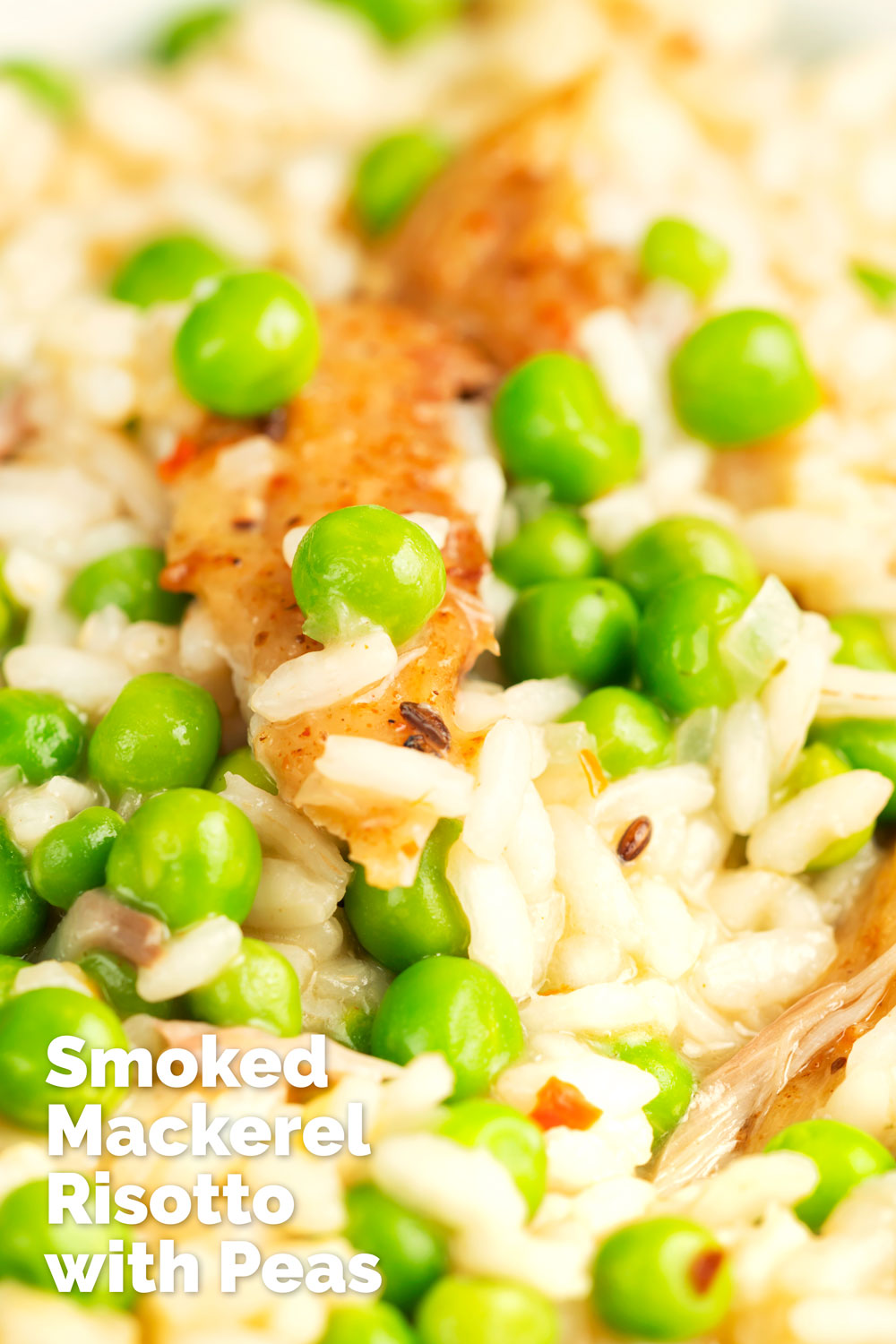 Smoked Mackerel Risotto with Peas - Krumpli