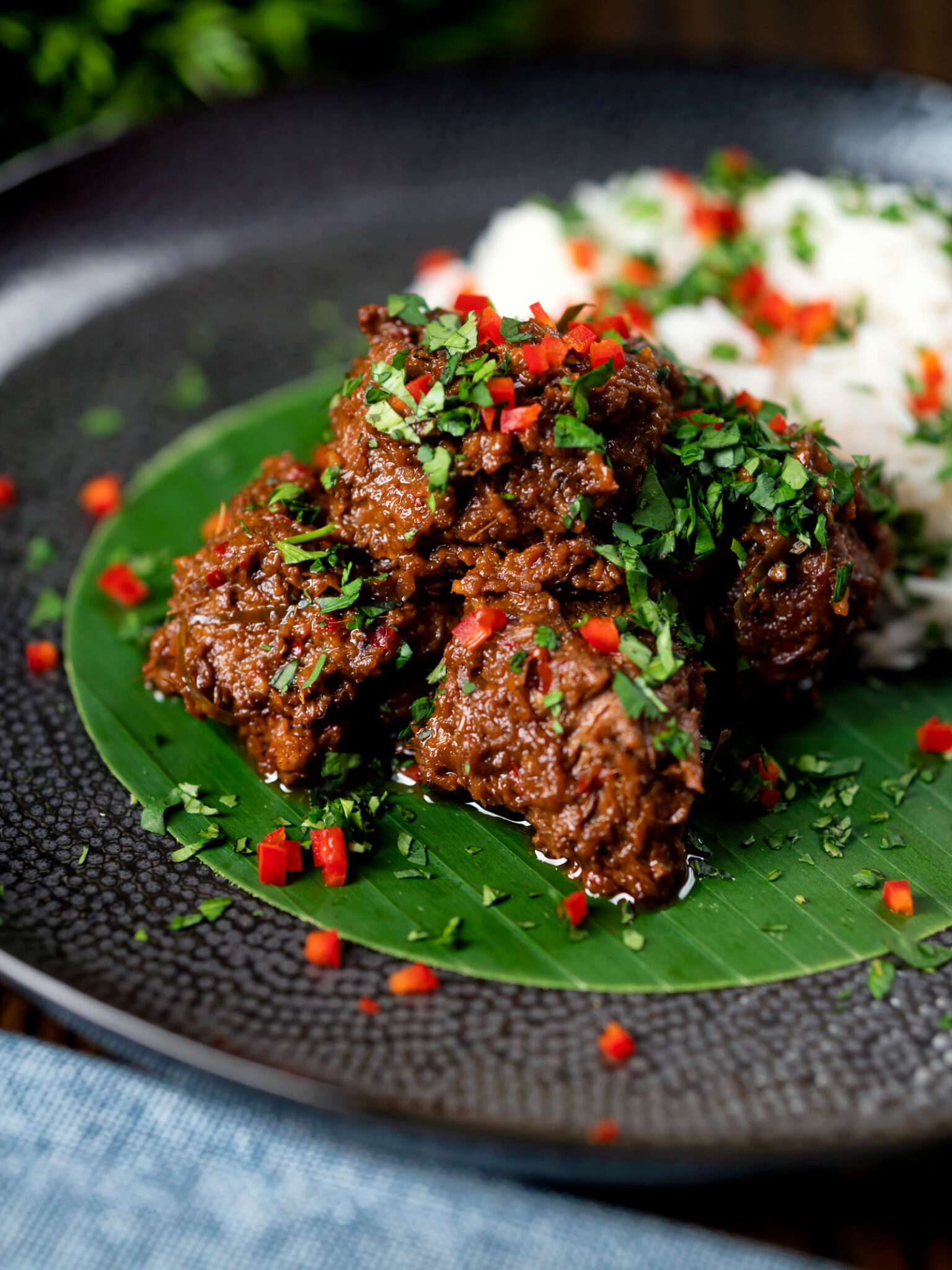 Beef Rendang Malaysian Beef "Curry" - Krumpli