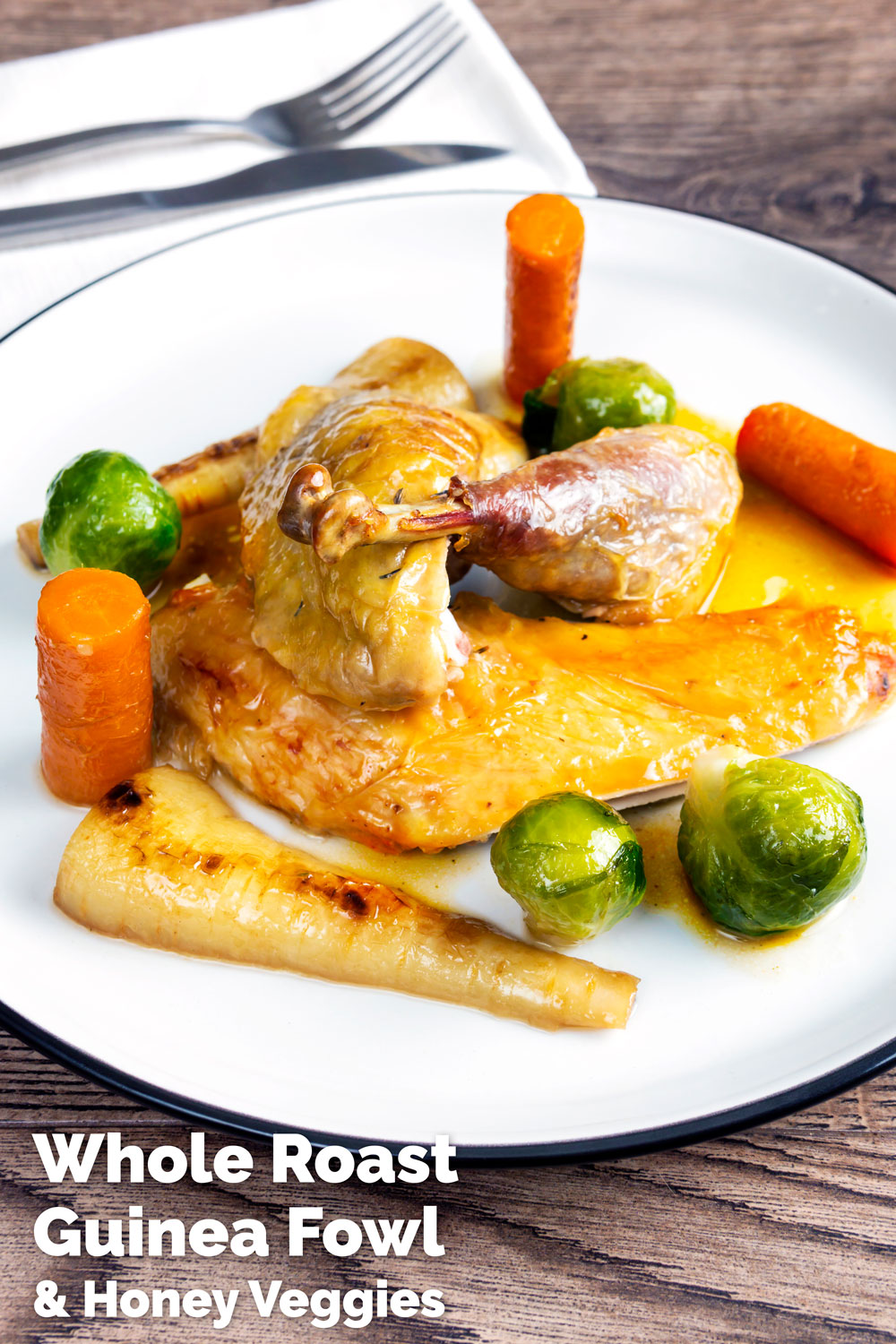 Roast Guinea Fowl Recipe - Krumpli