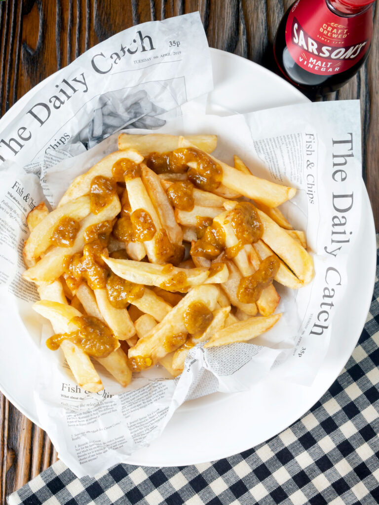 British Homemade Chip Shop Curry Sauce - Krumpli