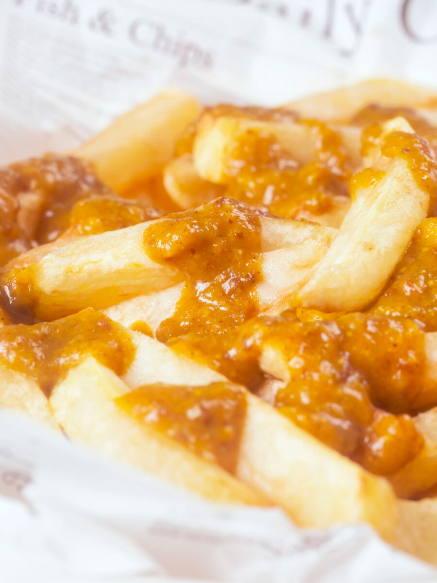 British Homemade Chip Shop Curry Sauce - Krumpli