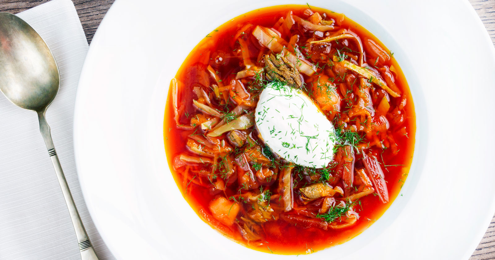 Homemade Borscht Beef and Beetroot Soup - Krumpli