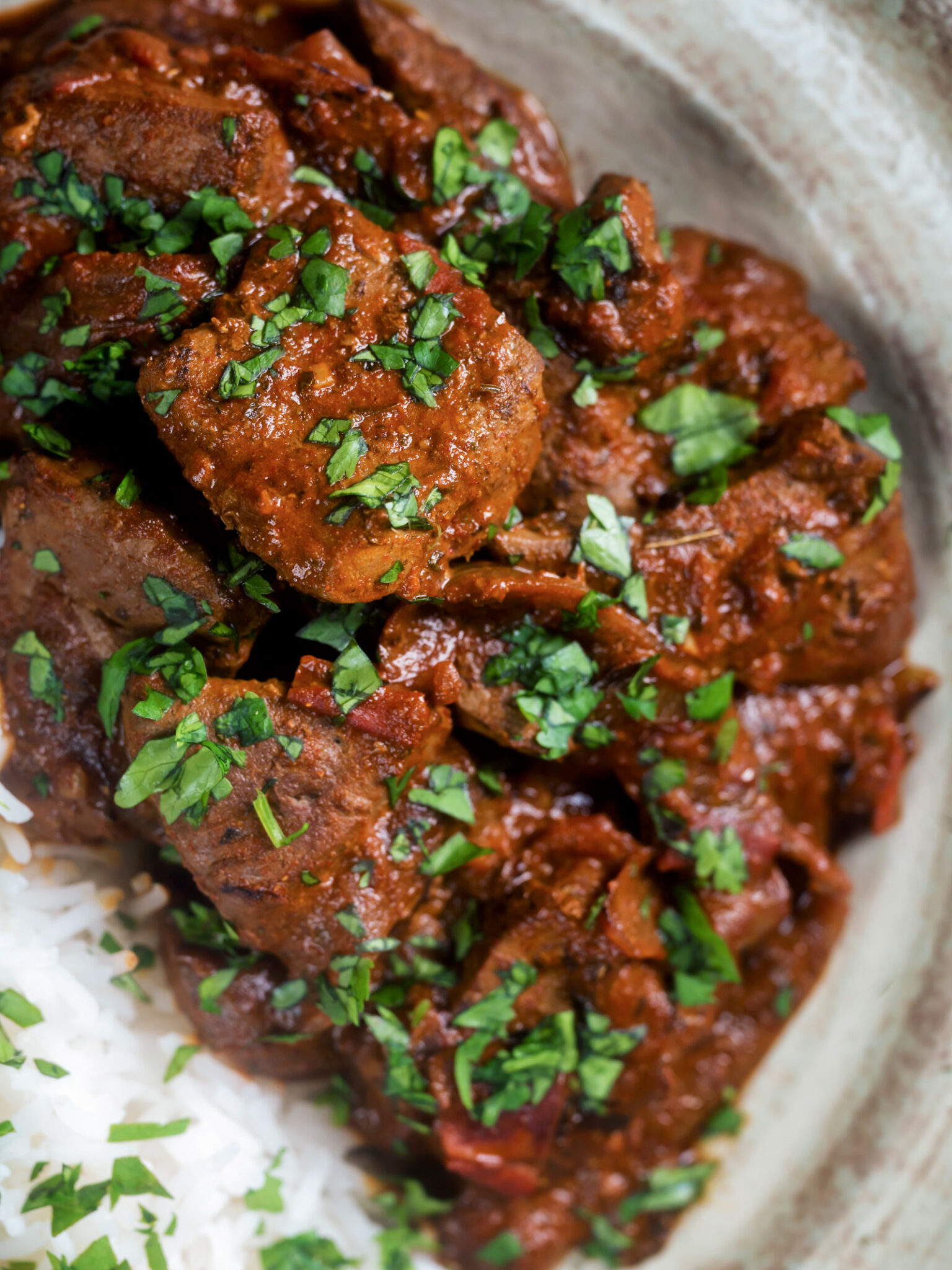 Indian Liver Curry or Kaleji Masala - Krumpli