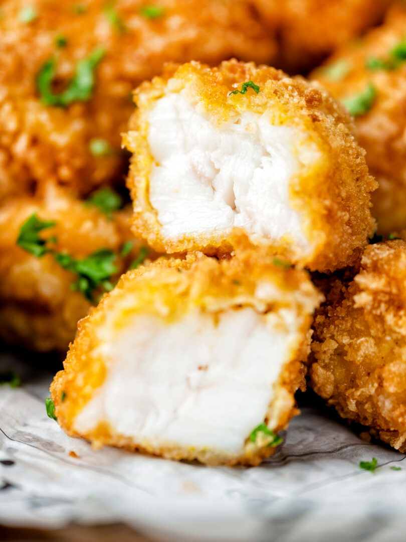 Breaded Fish Goujons with Monkfish - Krumpli