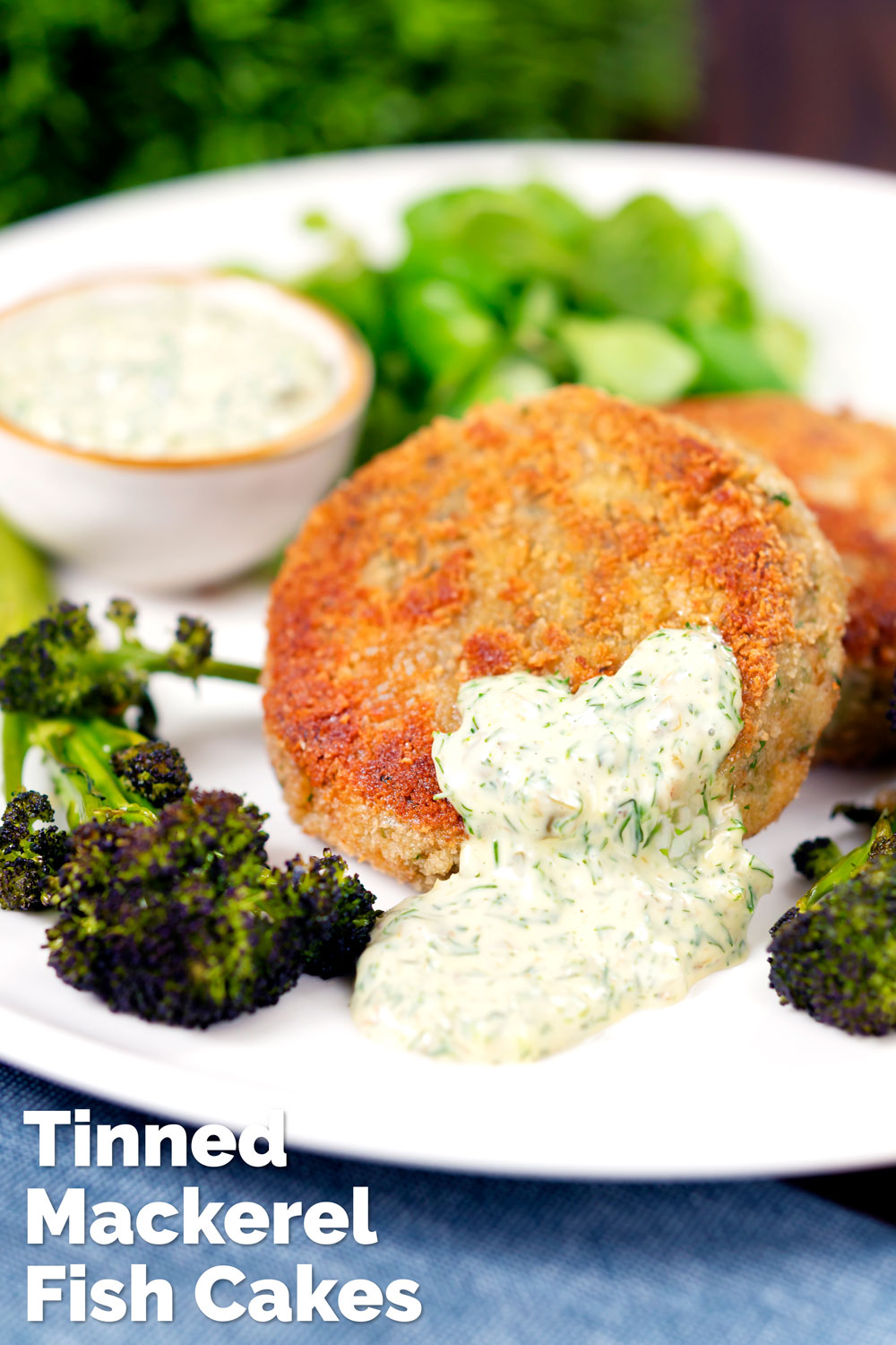 Tinned Mackerel Fish Cakes with Capers - Krumpli