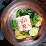 Poached Cod in Coconut Milk with Pak Choi - Krumpli