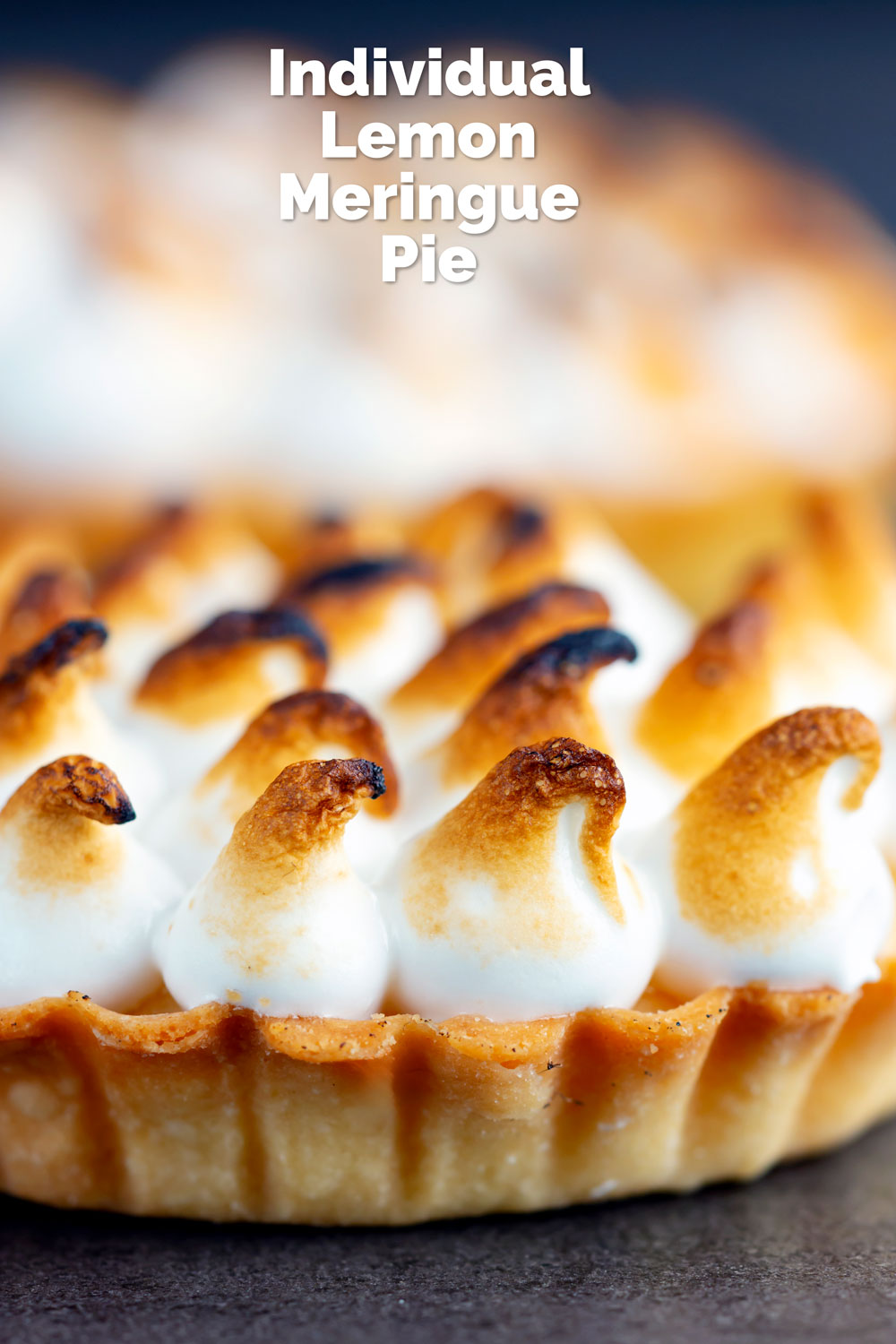 Individual Mini Lemon Meringue Pie - Krumpli