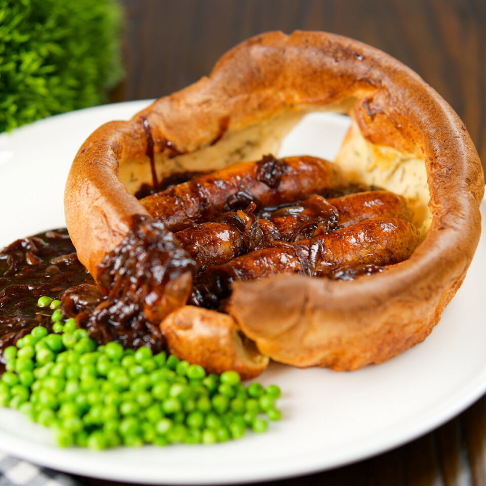 Individual Toad in the Hole for 2 with Onion Gravy - Krumpli