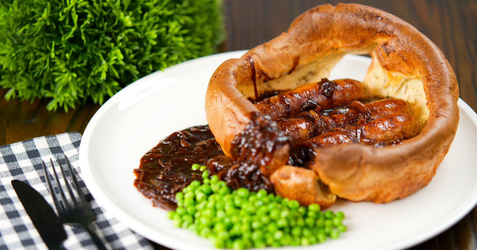 Individual Toad in the Hole for 2 with Onion Gravy - Krumpli
