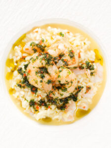 Lemon and Prawn Risotto with Chilli - Krumpli