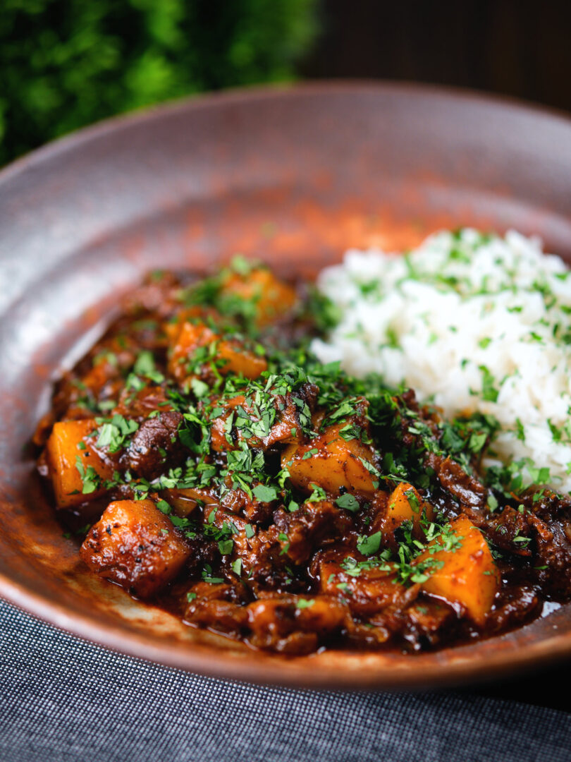 Spicy Indian Oxtail Curry - Krumpli