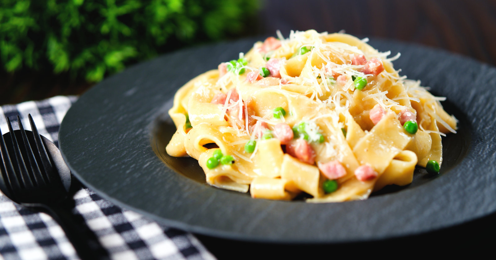 Gammon Pasta in a Carbonara Sauce - Krumpli