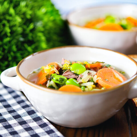 Hotch Potch Scottish Lamb Soup/Stew - Krumpli