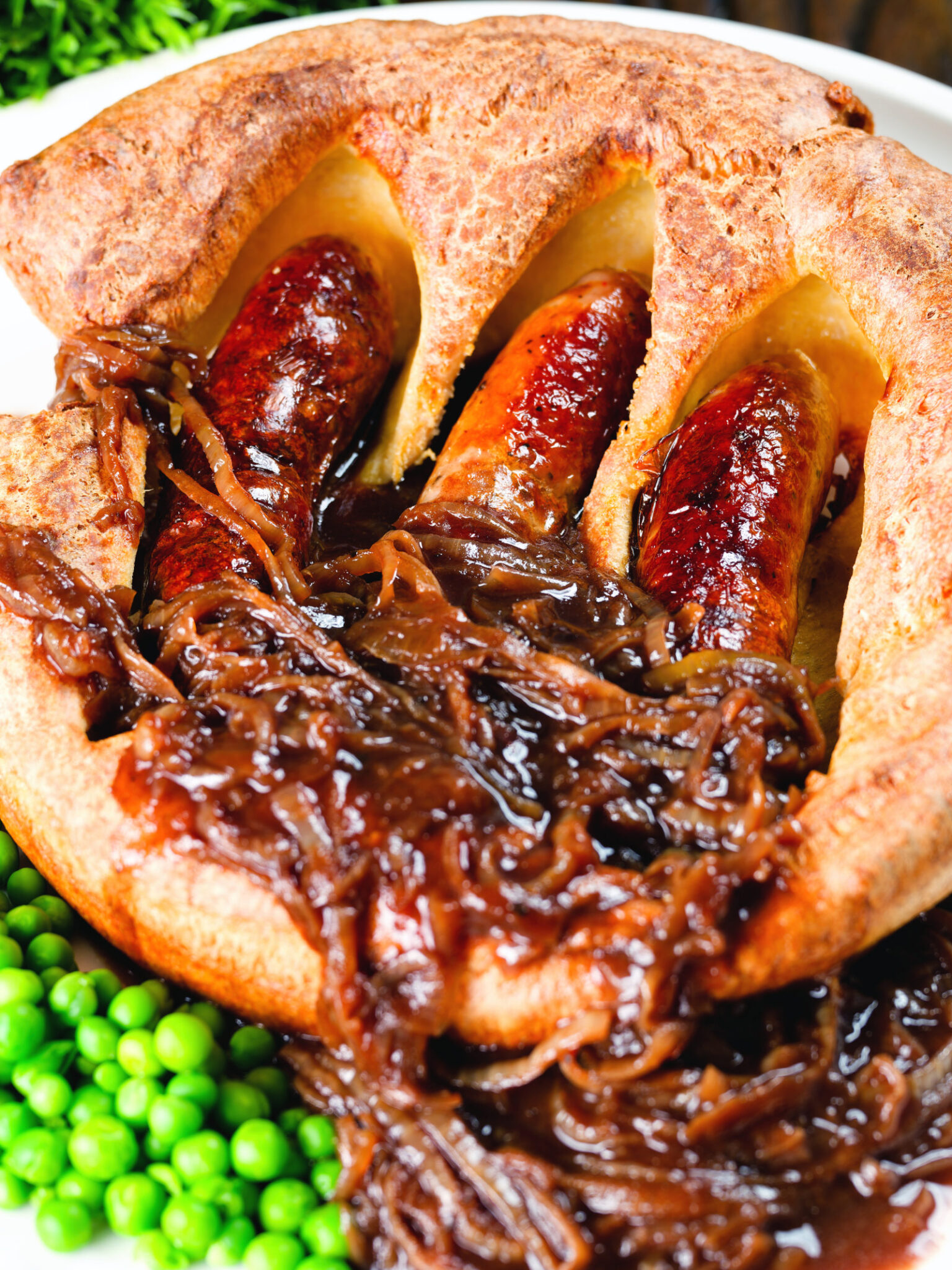 Individual Toad in the Hole for 2 with Onion Gravy - Krumpli