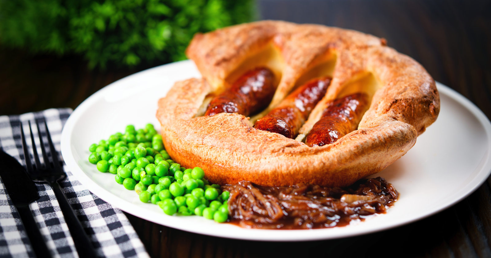 Individual Toad in the Hole for 2 with Onion Gravy - Krumpli