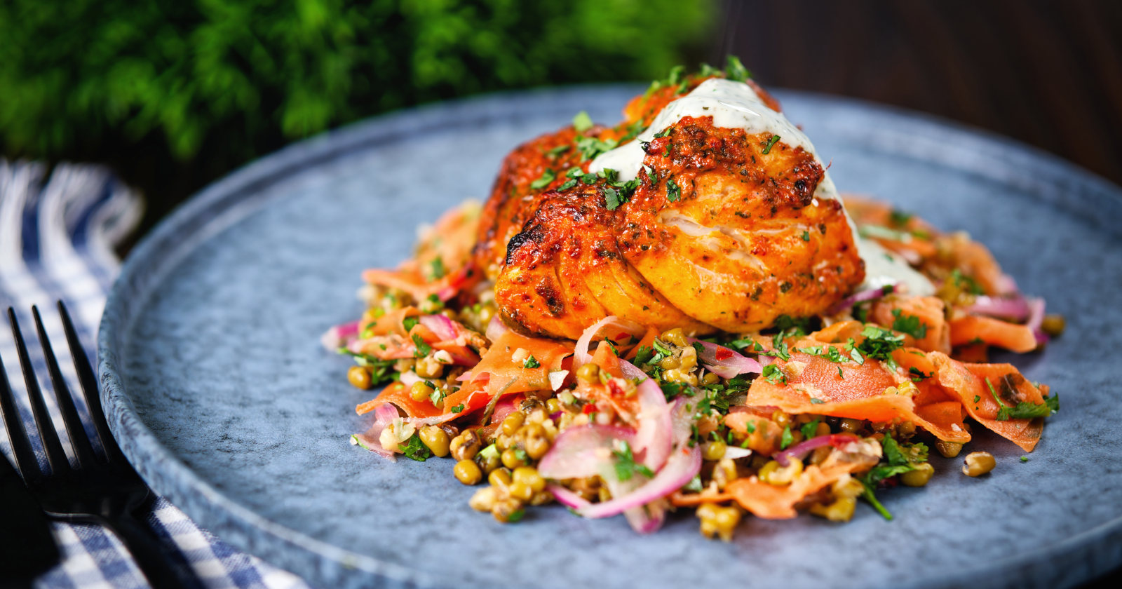 Easy Tandoori Cod Loin - Krumpli