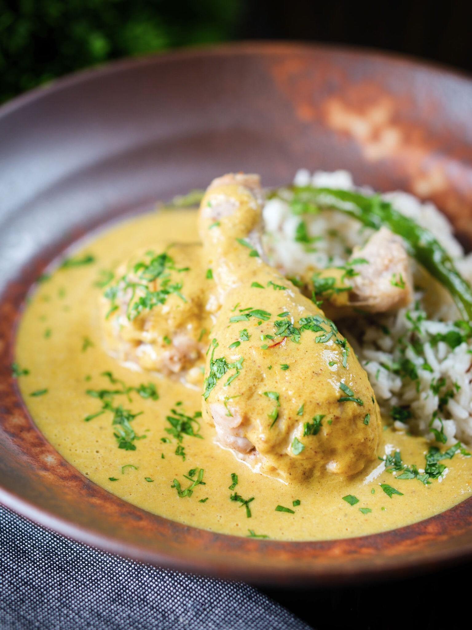 Bengali Chicken Rezala Curry - Krumpli