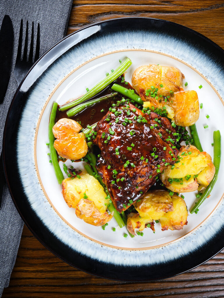 British Spicy Devilled Chicken Thighs - Krumpli