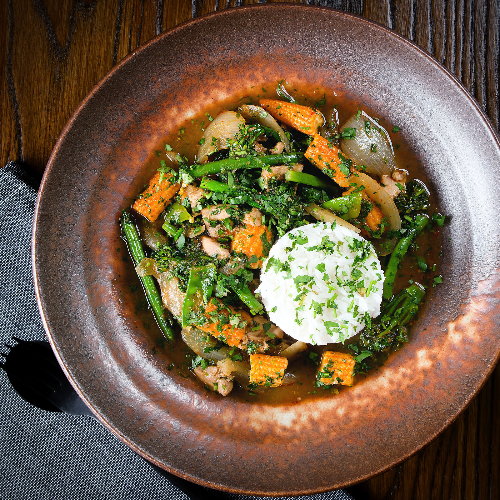 Thai Jungle Curry (Kaeng Pa) - Krumpli