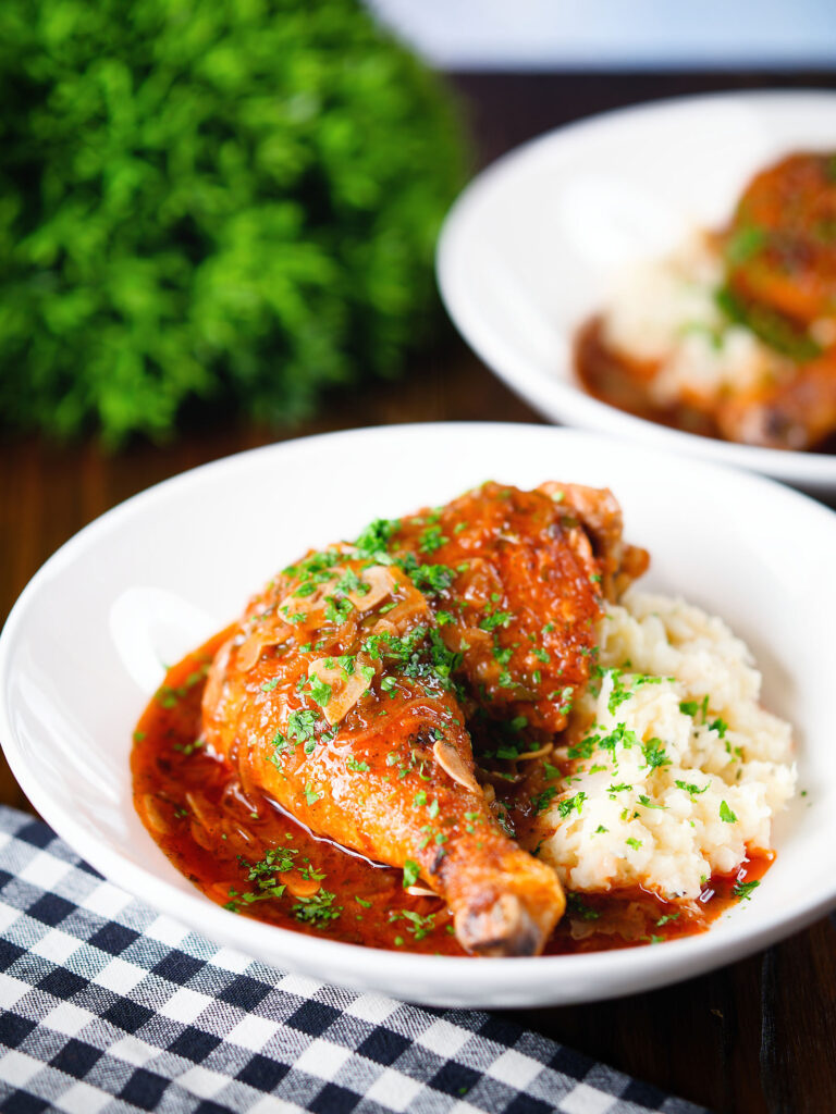 Poulet au Vinaigre French Chicken in Vinegar - Krumpli