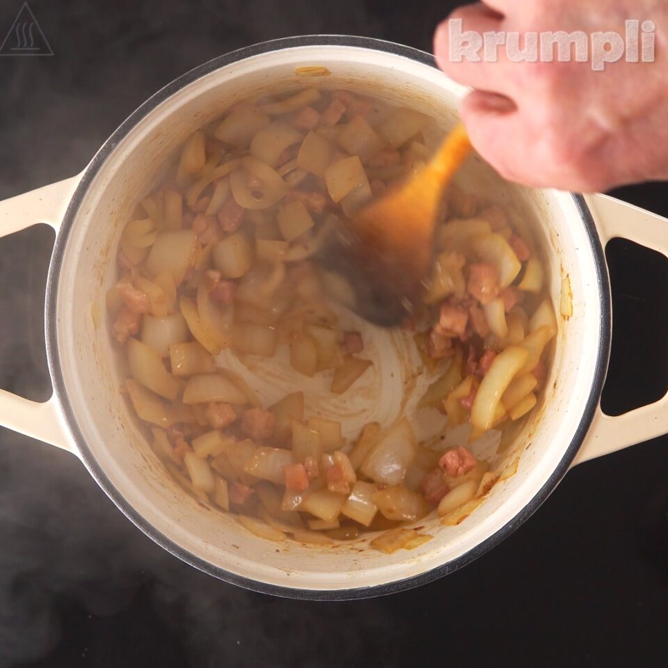 Venison Stew with Dumplings - Krumpli