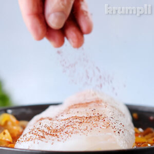 Fish (Cod) Tagine with Preserved Lemons - Krumpli