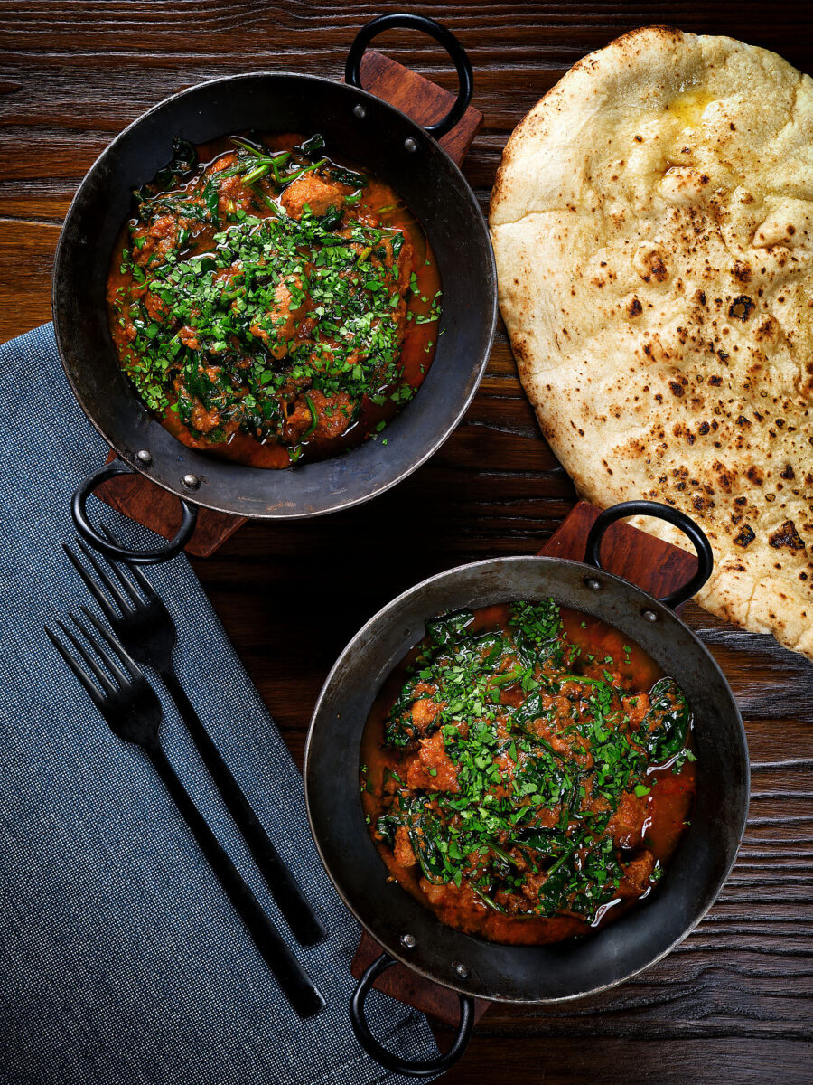 Lamb Saag or Saagwala Curry - Krumpli