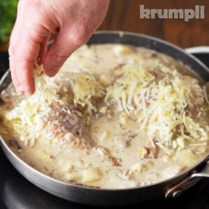 Creamy Somerset Chicken with Cider - Krumpli