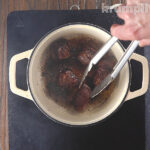 Afelia Cypriot Pork Braised in Red Wine - Krumpli