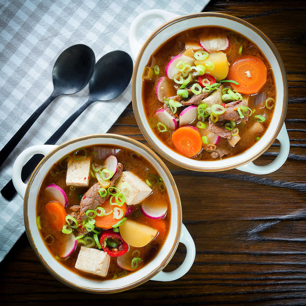 Doenjang Jjigae - Korean Beef Stew - Krumpli