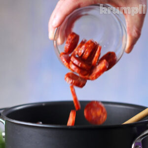 Lecsó Hungarian Tomato Pepper Stew - Krumpli