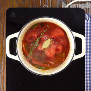 Simple Chicken Basque Stew - Krumpli