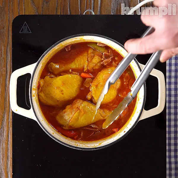 Simple Chicken Basque Stew - Krumpli