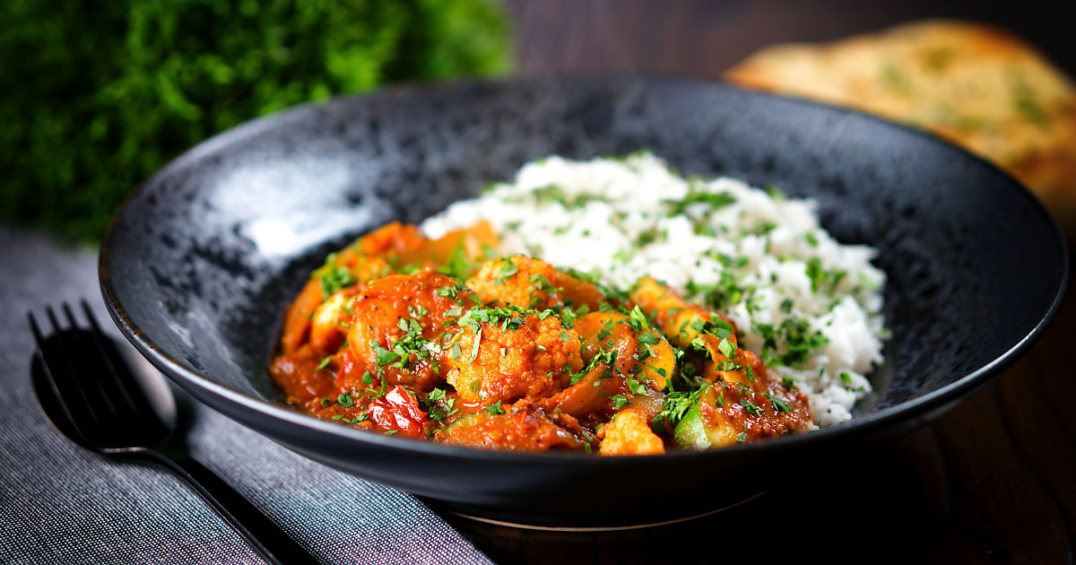 Vegetable Rogan Josh (Vegetarian/Vegan) - Krumpli