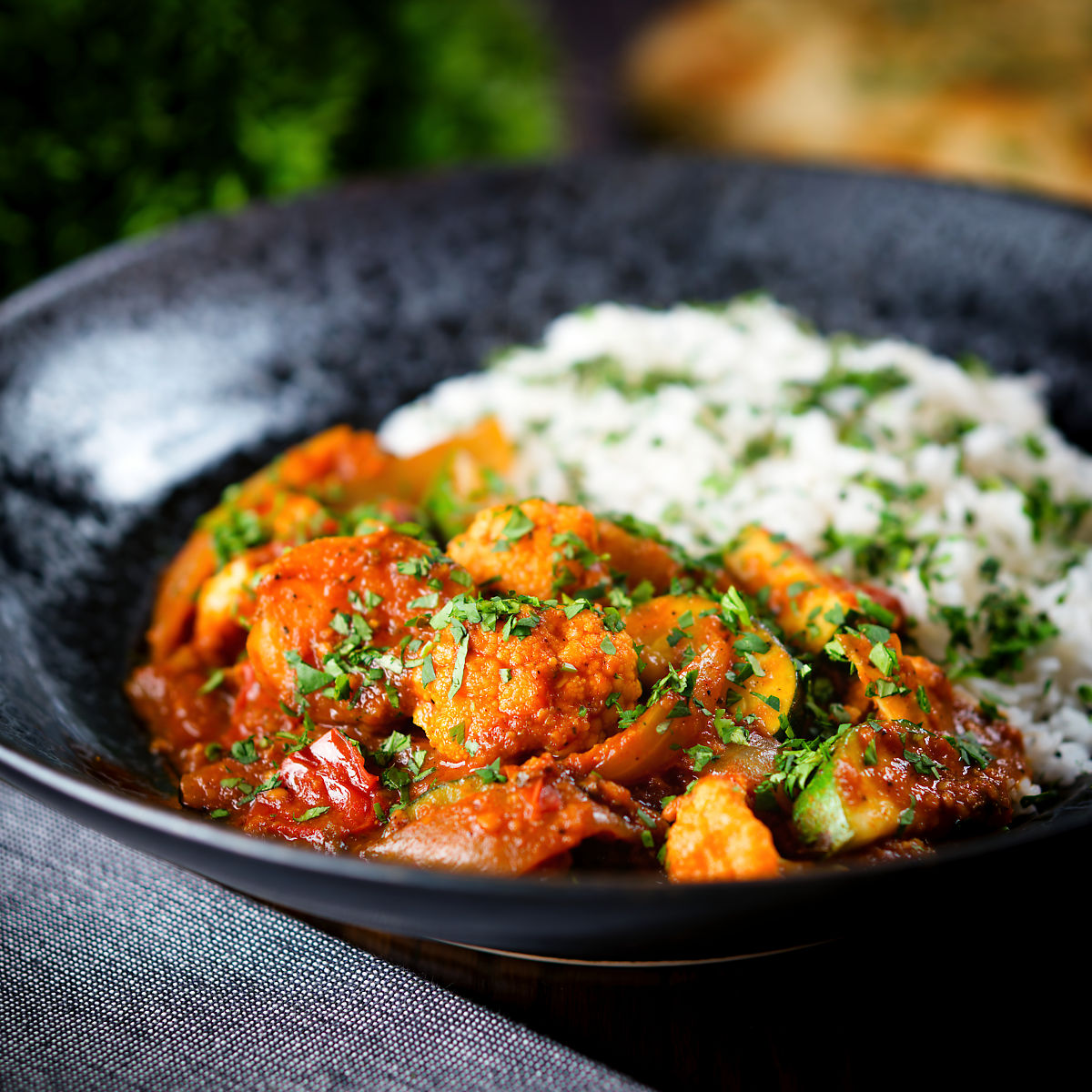 Vegetable Rogan Josh (Vegetarian/Vegan) - Krumpli