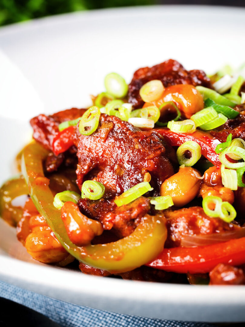 Spicy "Chinese" Dragon Chicken - Krumpli
