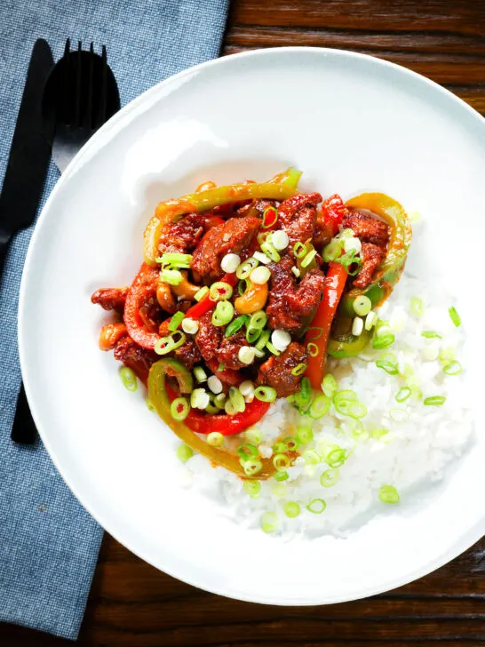 Spicy "Chinese" Dragon Chicken - Krumpli