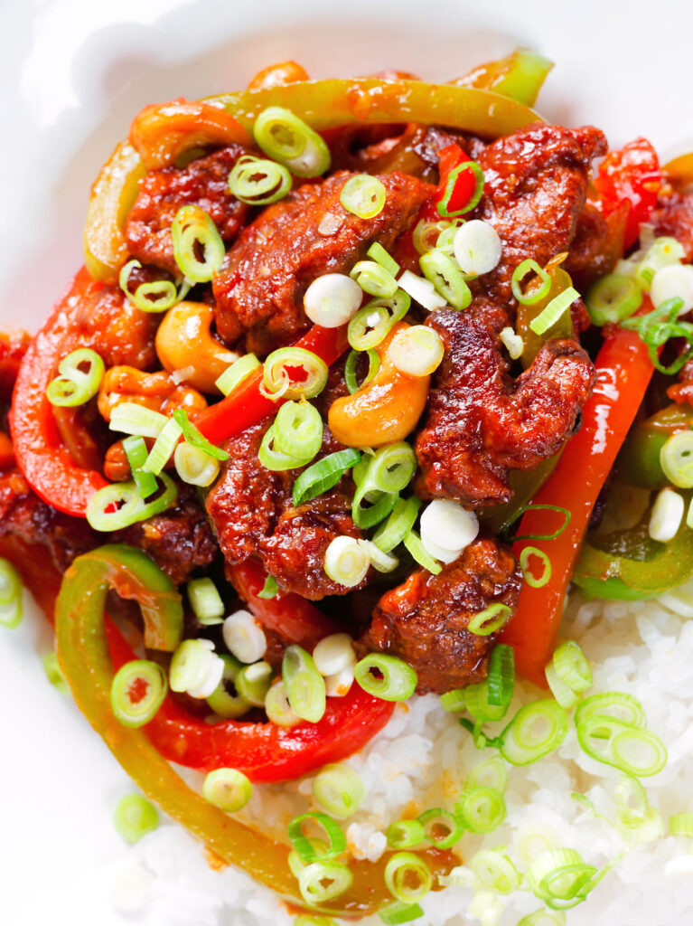 Spicy "Chinese" Dragon Chicken - Krumpli