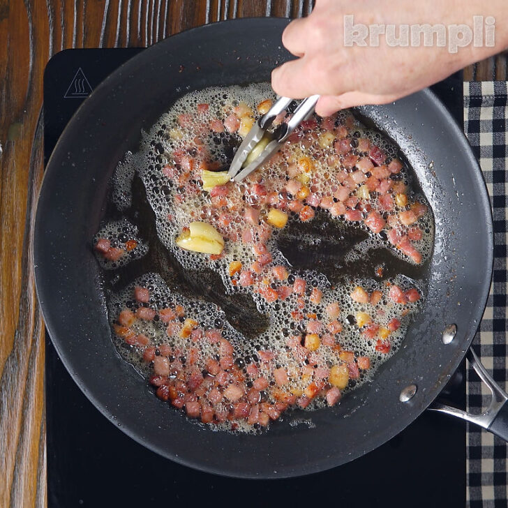 Gammon Pasta in a Carbonara Sauce - Krumpli