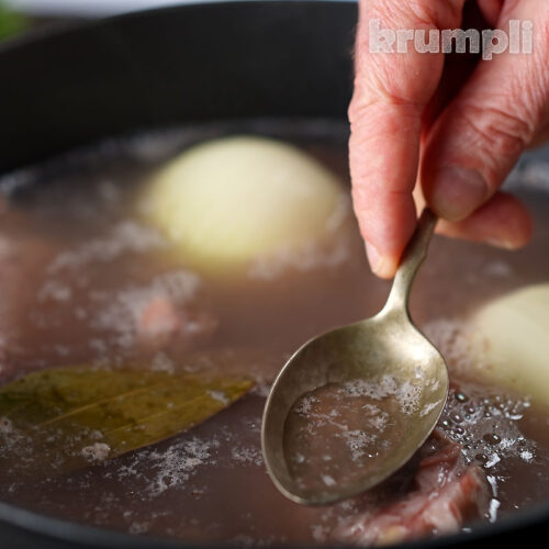 Hotch Potch Scottish Lamb Soup/Stew - Krumpli