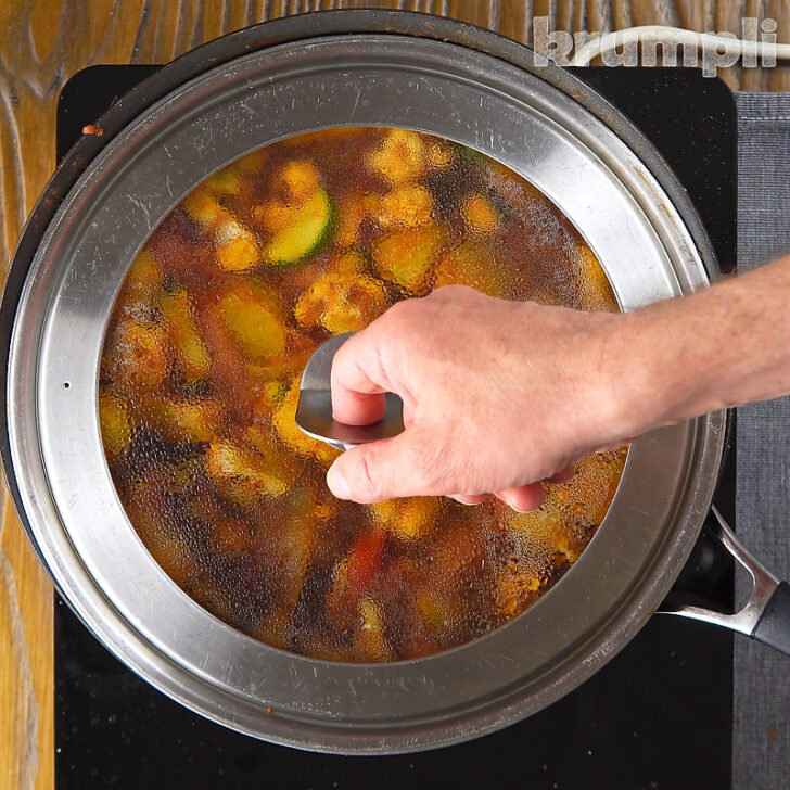 Vegetable Rogan Josh (Vegetarian/Vegan) - Krumpli